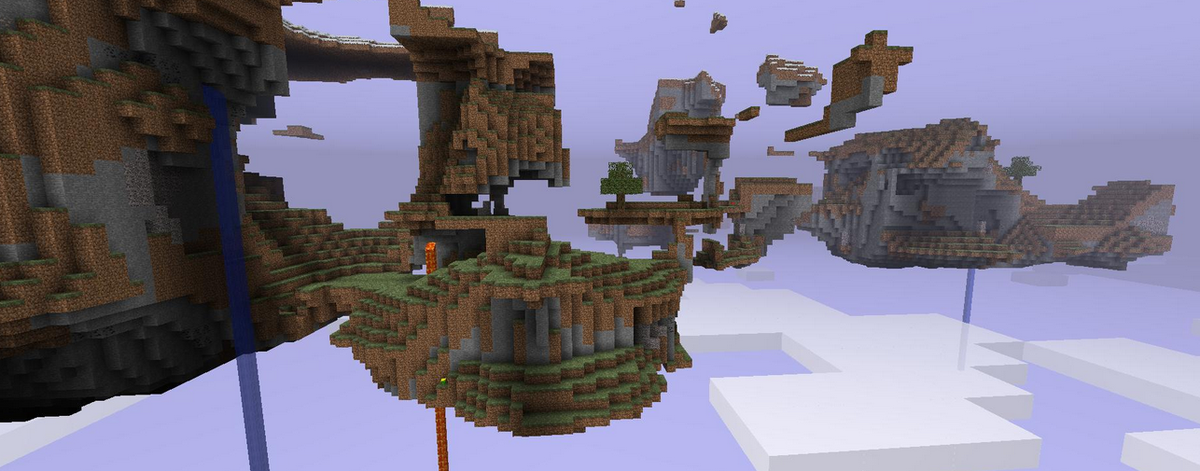 Minecraft screenshots reveal new 'sky dimension' | PC Gamer Minecraft screenshots reveal new 'sky dimension' | PC Gamer