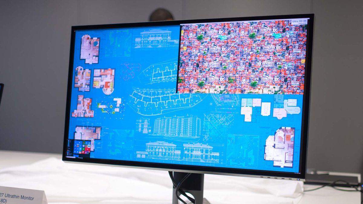 HDR 8K And Beyond 5 Monitors That Lit Up CES 2017 TechRadar