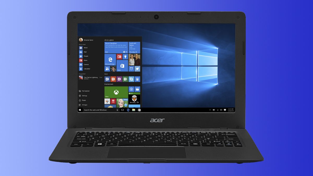 Acer Introduces Uber Cheap Laptops For Windows 10 TechRadar