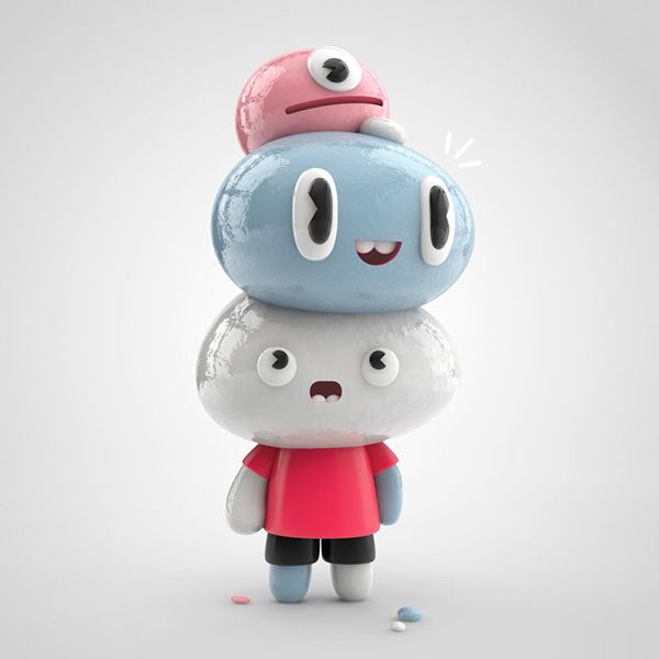Eye-catching 3D characters are both weird and wonderful | Creative Bloq