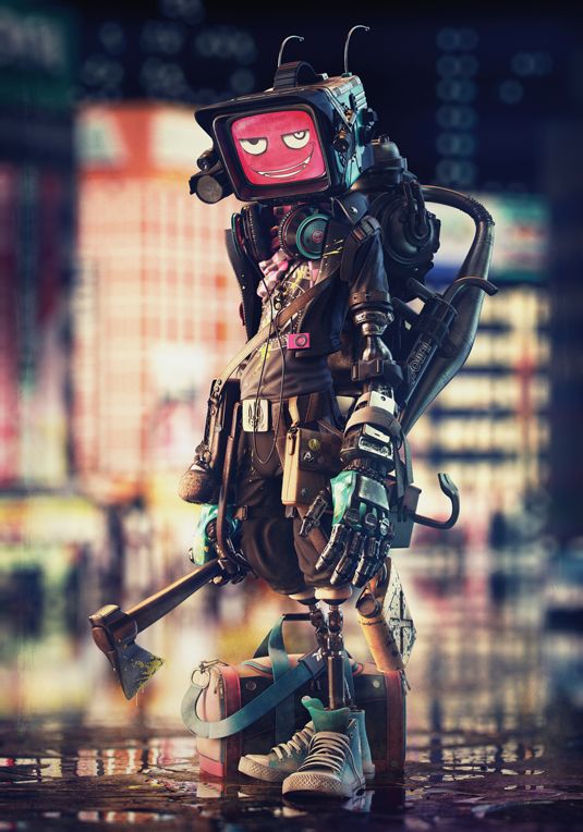 How to create a killer 3D robot | Creative Bloq