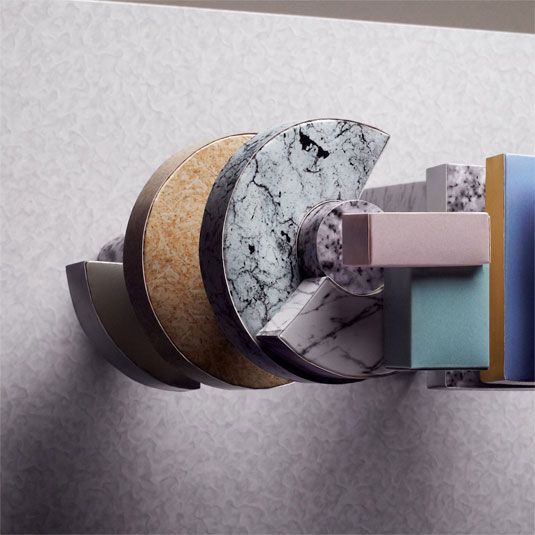 Marble texturing lifts papercraft lettering to the next level ...