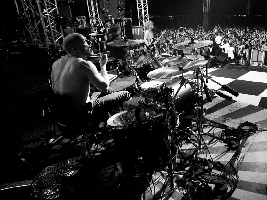 Drum kits of the pros: stars' live and studio drum setups in pictures ...