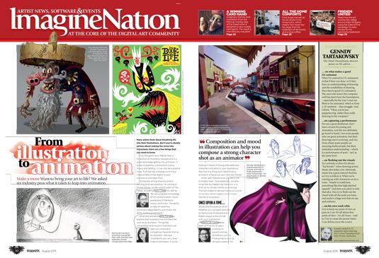 Animate like a pro with ImagineFX magazine | Creative Bloq