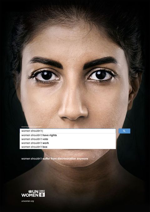 UN uses Google autocomplete for sexism ad campaign | Creative Bloq