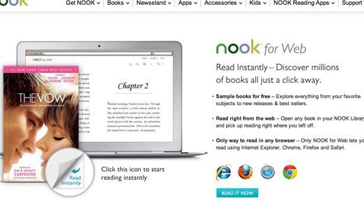 Barnes & Noble's new Nook for web doesn't work on iPhone, iPad | TechRadar