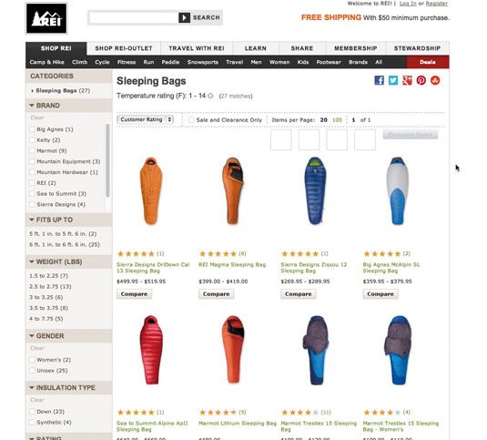Discover how to design fantastic ecommerce product lists | Creative Bloq