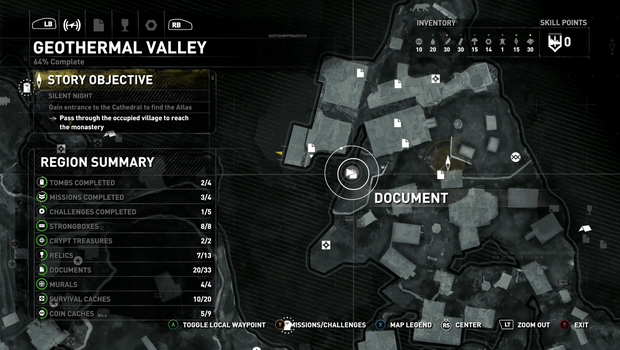 Geothermal Valley collectibles (2/2) - Rise of the Tomb Raider relic ...