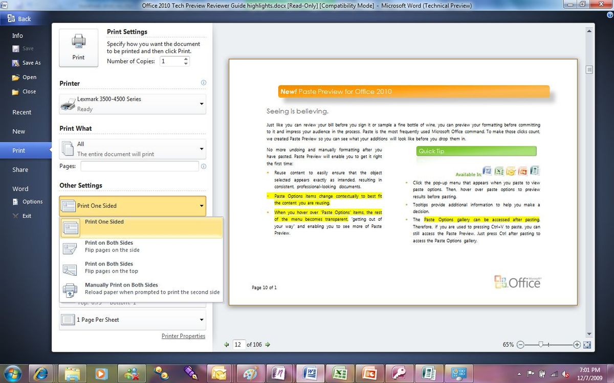 Details on Office 2010 versions released | TechRadar