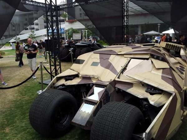Genuine screen Batmobiles on display at San Diego Comic-Con | GamesRadar+