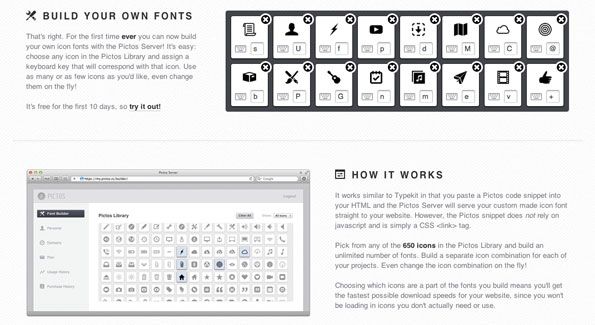 Pictos creates 'Typekit' for icon fonts | Creative Bloq