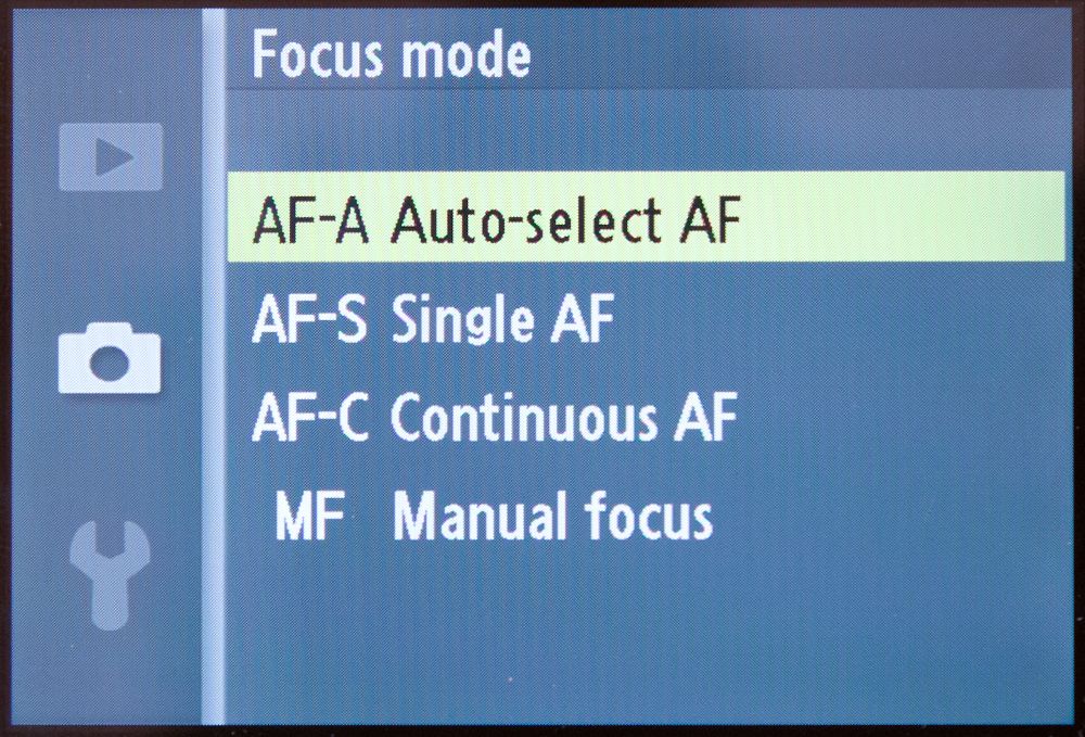 Choose autofocus or manual focus - How to use your new digital camera ...