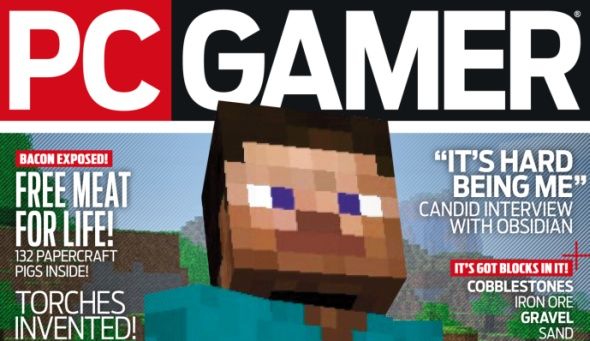 We made a Minecraft cover for Notch | PC Gamer
