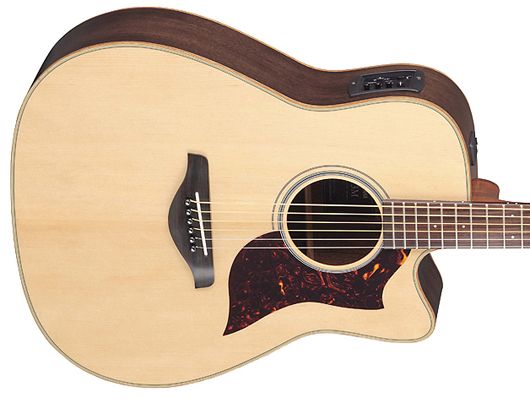 Yamaha A-Series electro acoustic guitars: A1 and A3 details and spec ...