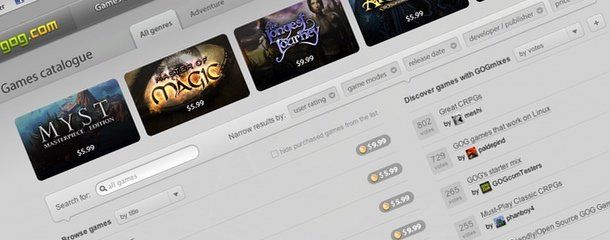 Good Old Games relaunches as GOG, will sell indie games and more ...