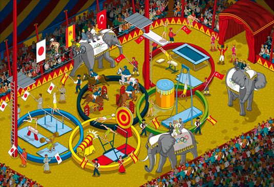 A brilliant piece of isometric art for you to wrestle with | Creative Bloq