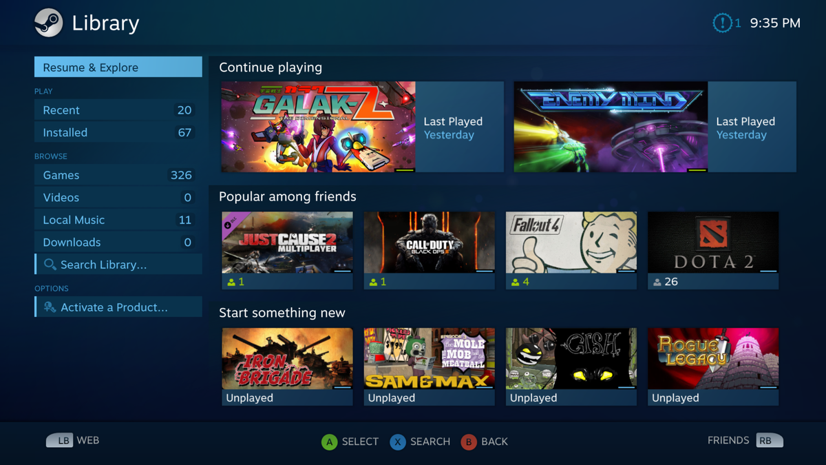 Steam Link review in progress | PC Gamer