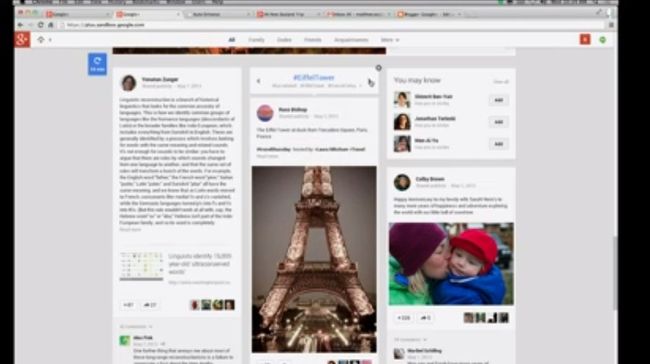 Redesigned Google+ stream joined by 41 new features starting today ...