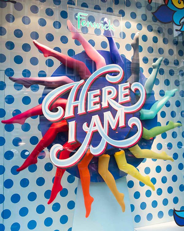 Typographic window display is a glass act | Creative Bloq