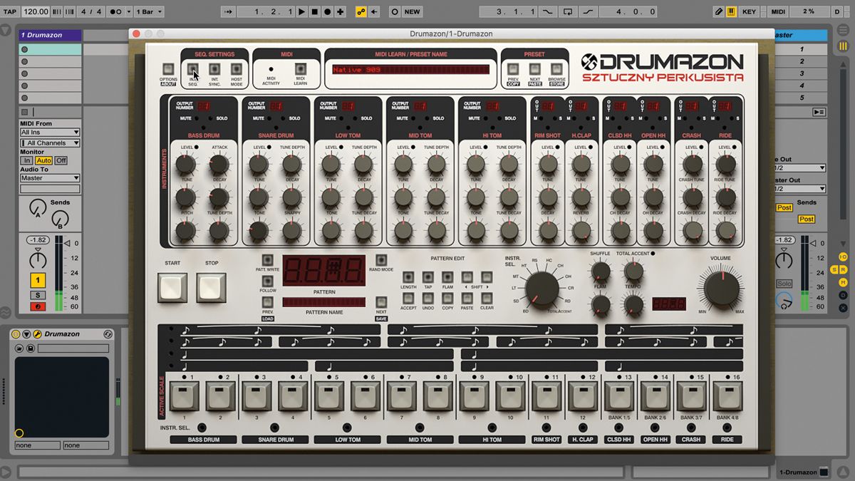 How to program patterns in D16 Drumazon | MusicRadar