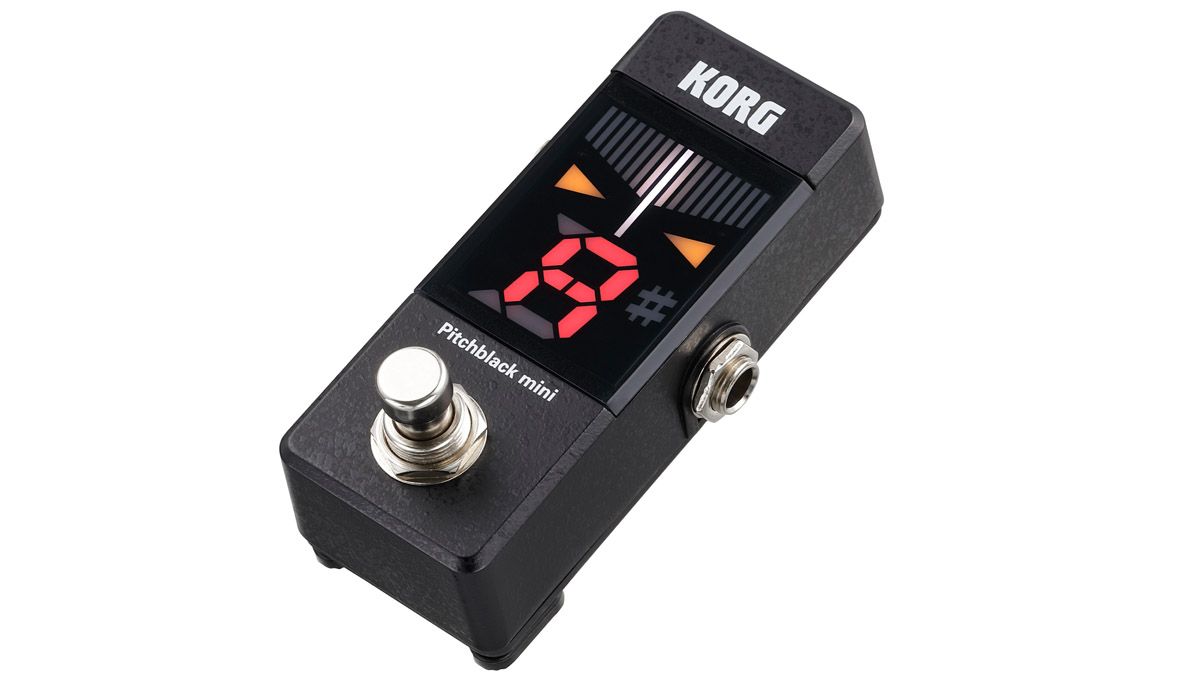 Korg lifts the lid on Pitchblack mini guitar tuner pedal | MusicRadar