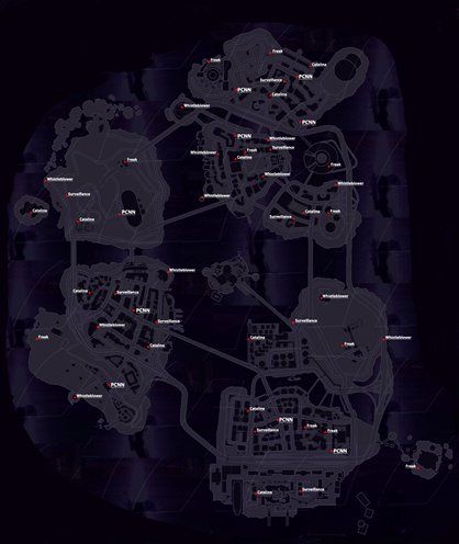 Crackdown 2 audio log map guide | GamesRadar+