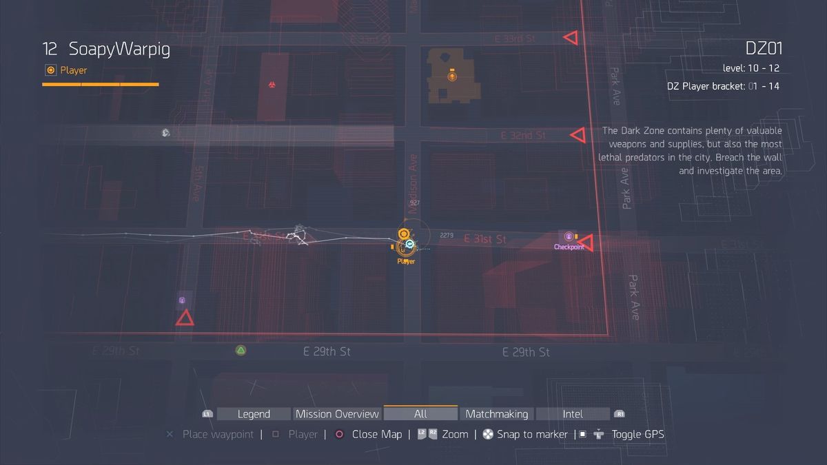 The Division Dark Zone 01 - The Division's Dark Zone: Chest locations ...
