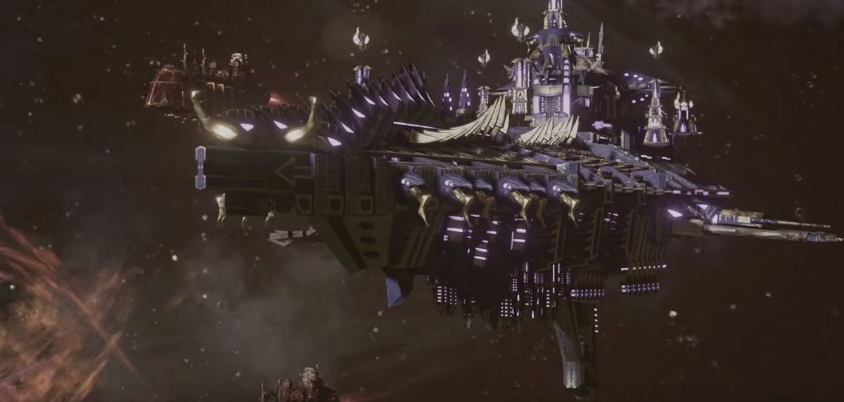 Chaos cruises into view in Battlefleet Gothic: Armada showcase | PC Gamer