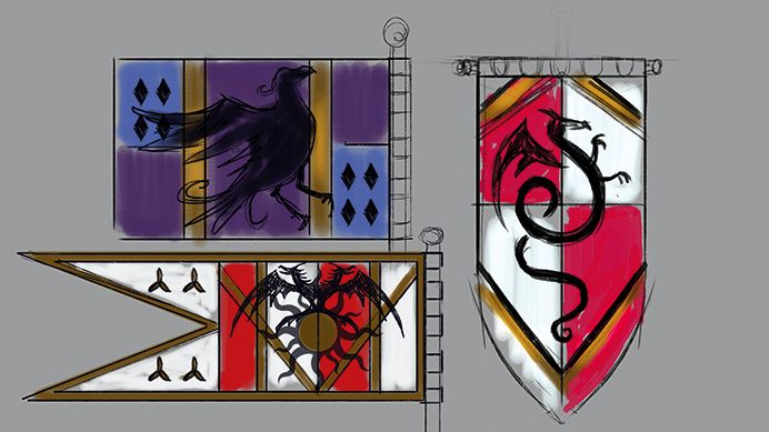 How to draw a flapping flag | Creative Bloq