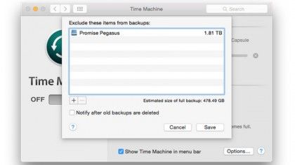 How to customize your Time Machine backup | TechRadar