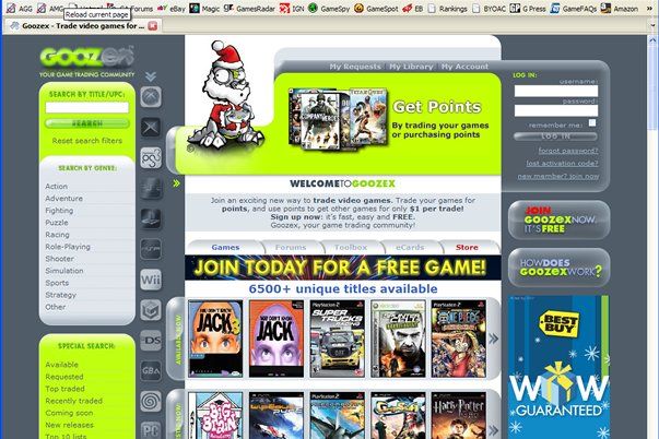 Get games from Goozex | GamesRadar+