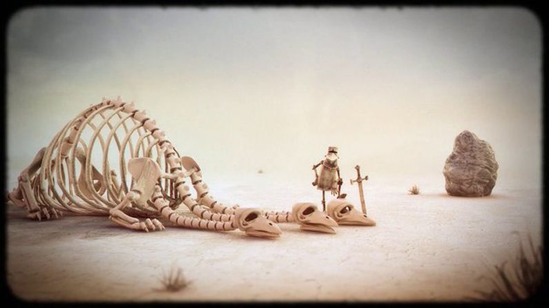 Hand-painted or 3D? This charming animation combines both techniques ...