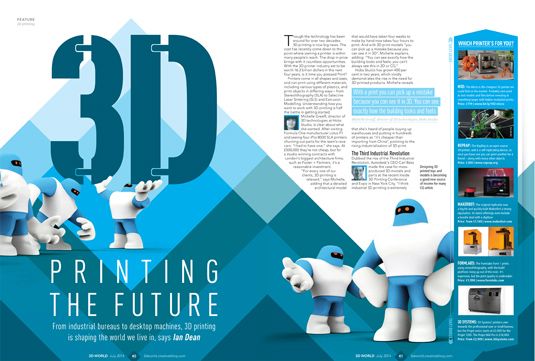 Get started in 3D printing with the new 3D World | Creative Bloq