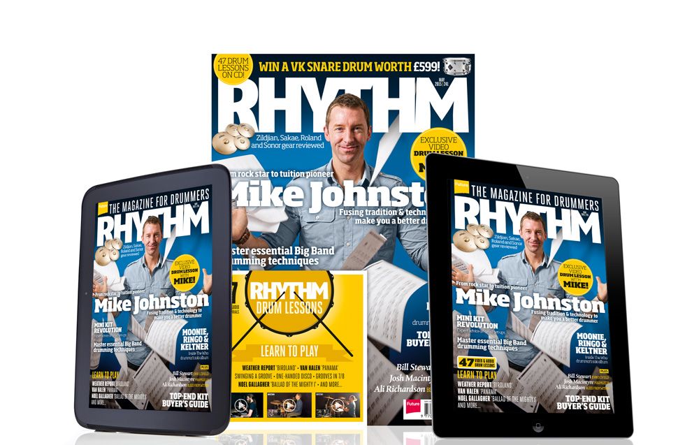 May issue of Rhythm on sale now | MusicRadar