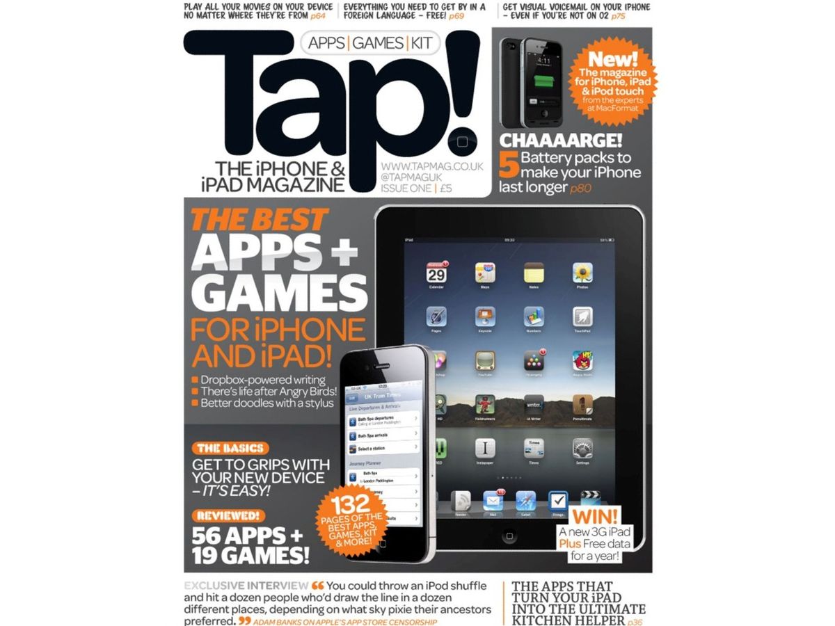 Tap! The iPhone and iPad magazine launches | TechRadar
