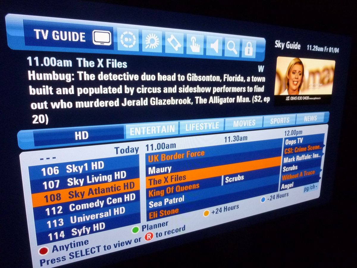 Virgin Media Tivo vs Sky HD: Content - Virgin Media Tivo vs Sky HD ...