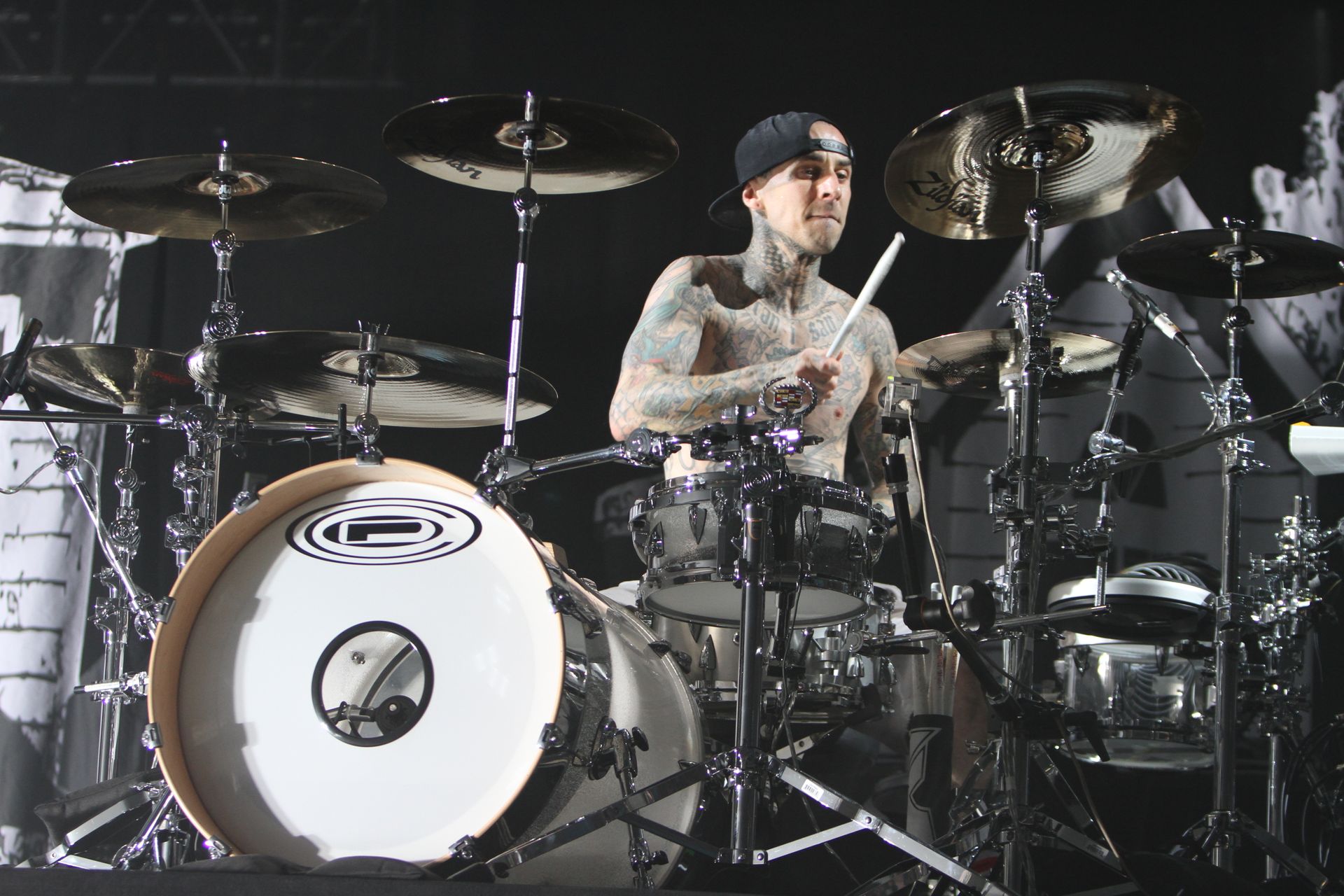 In Pictures: Travis Barker live with Blink-182 | MusicRadar