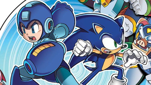 See Mega Man and Sonic collide in this epic comic book crossover ...