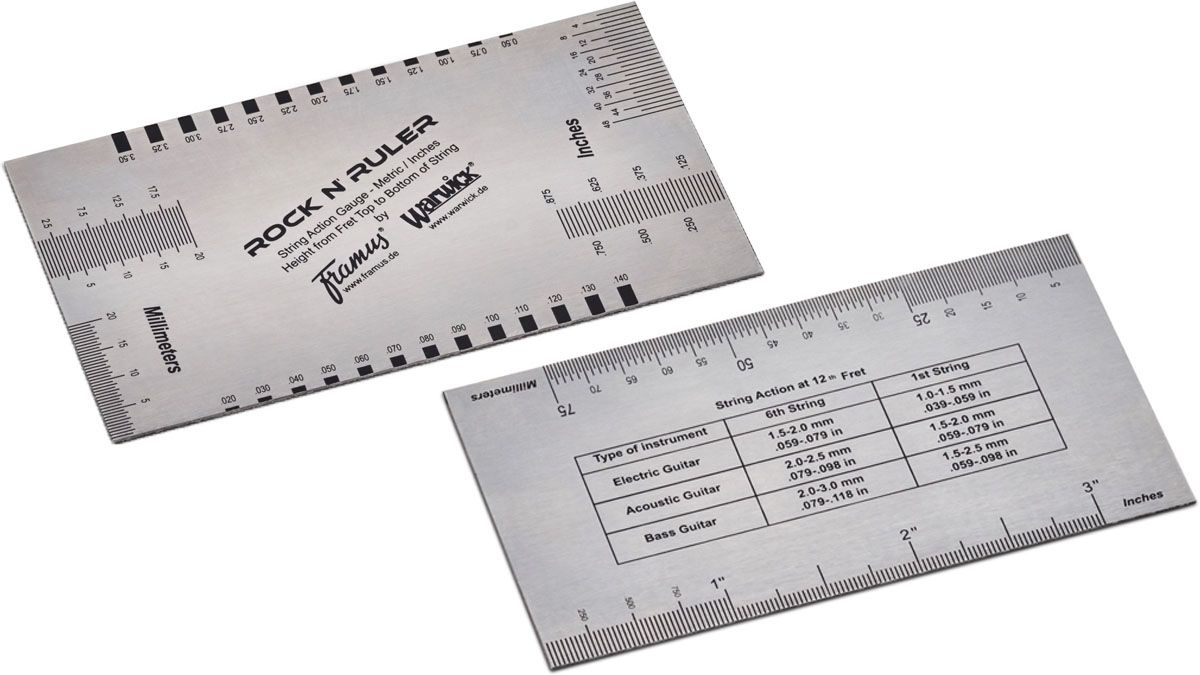 Will Framus & Warwick's Rock 'n Ruler improve your guitar's setup ...