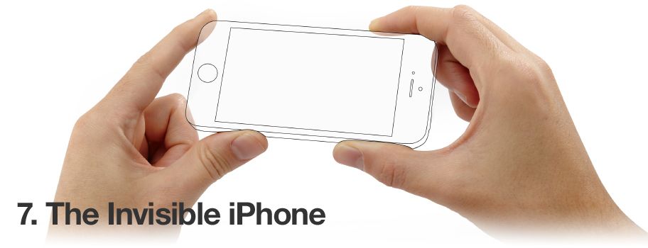 How to make an iPhone invisible: 1. - How to make an iPhone completely ...