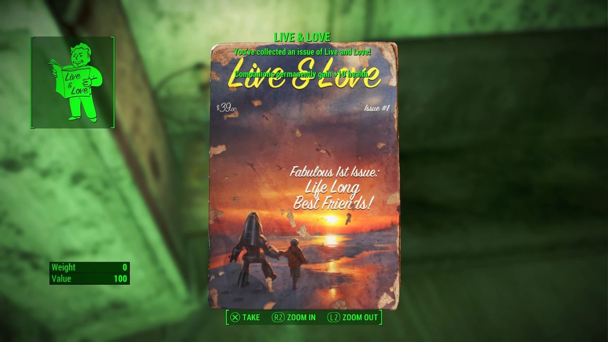 Fallout 4 Live & Love - Fallout 4 Comic Book and Magazine Locations ...