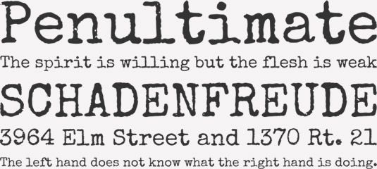 26 of the best free typewriter fonts | Creative Bloq