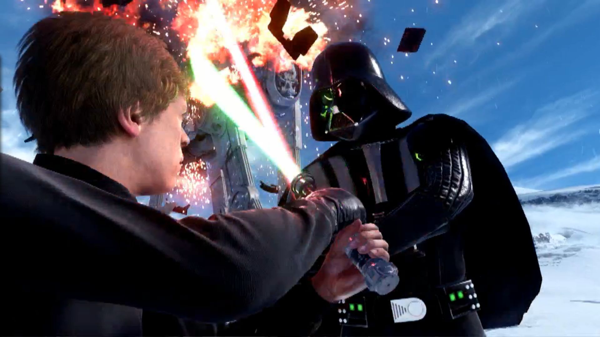 Star Wars Battlefront reveals playable Luke Skywalker, amazing gameplay ...
