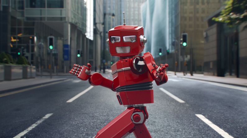 3D robots breakdance in the street for Audi | Creative Bloq