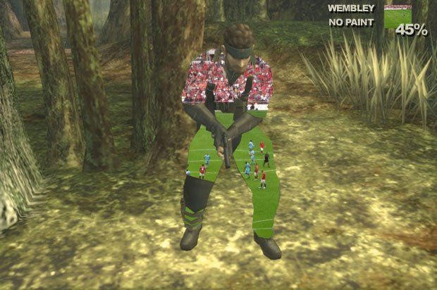 MGS Snake Eater 3D lets you turn real photos into camo. We venture some ...