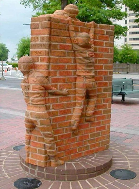 Street art created from sculpted brick walls are a joy | Creative Bloq