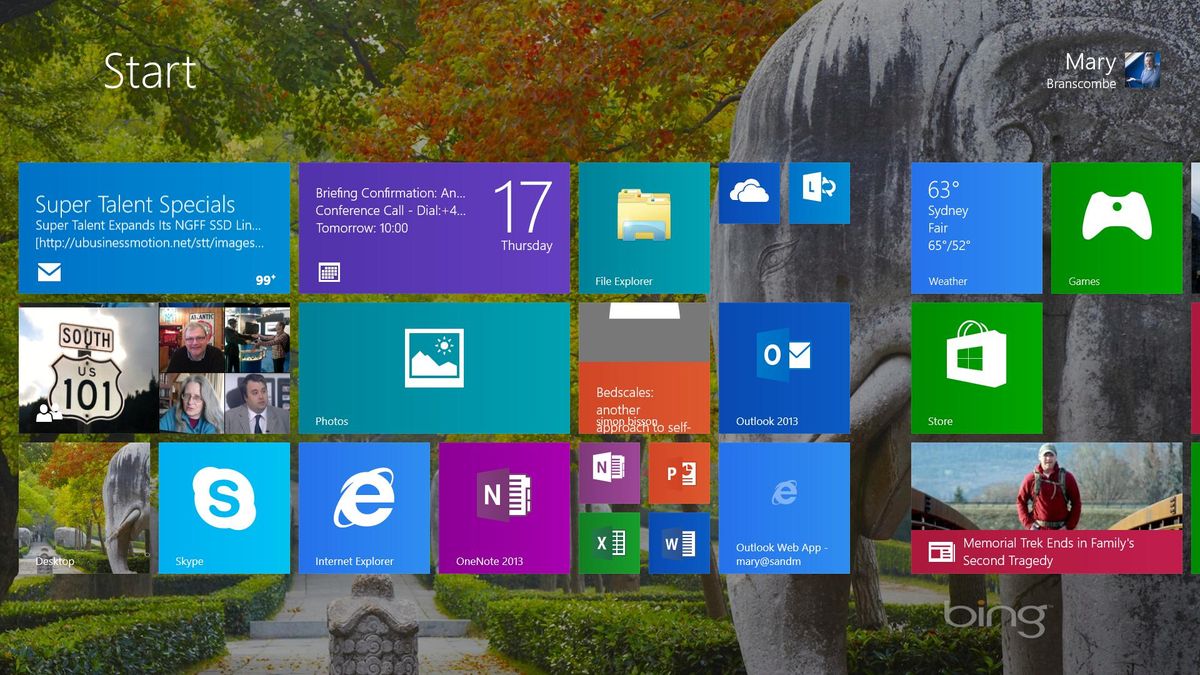 Windows 8.1 Start screen and lock screen - Windows 8.1 review - Page 2 ...