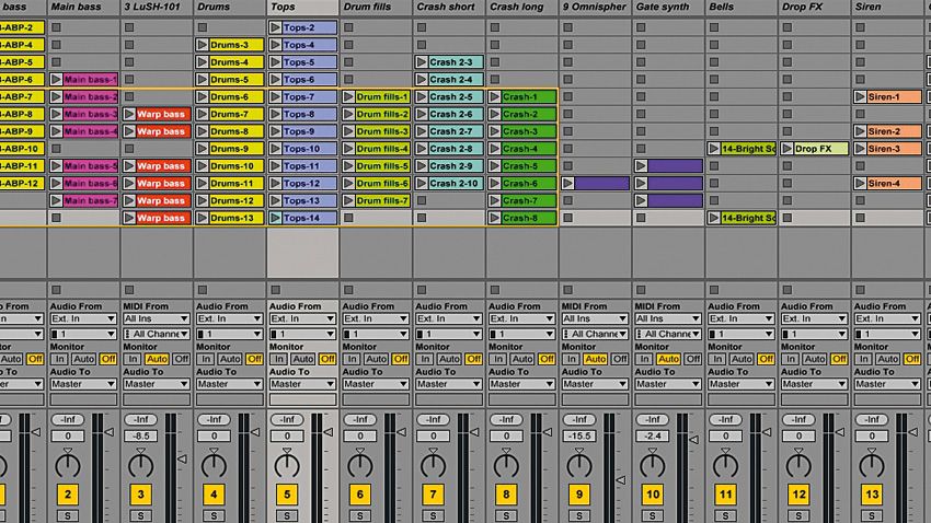 How to prepare an Ableton Live track for live performance | MusicRadar