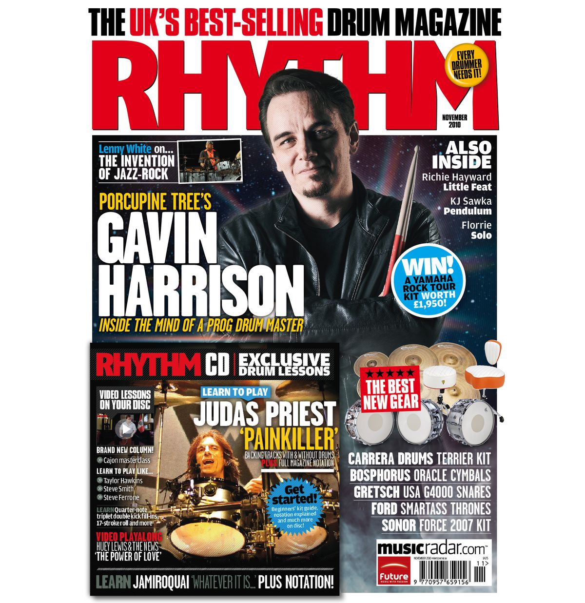 November issue of Rhythm now on sale | MusicRadar