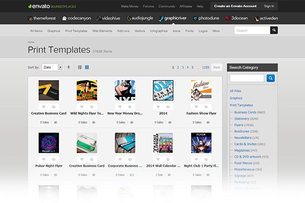 7 great places to find print templates | Creative Bloq